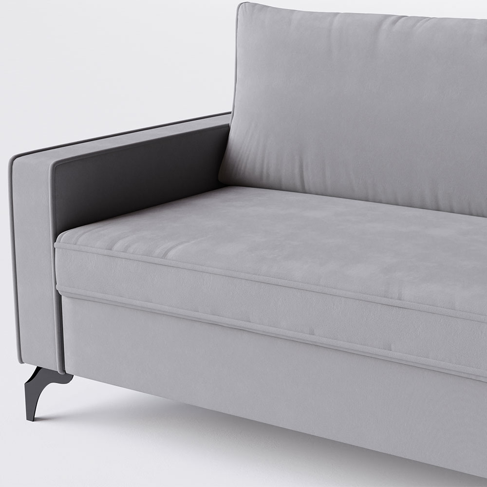 Sofá Sevilha Chaise 3 Lugares – Casa Ramos Decor